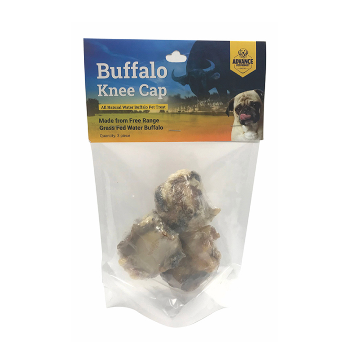 Buffalo Knee Cap Bone – Advance Pets Product