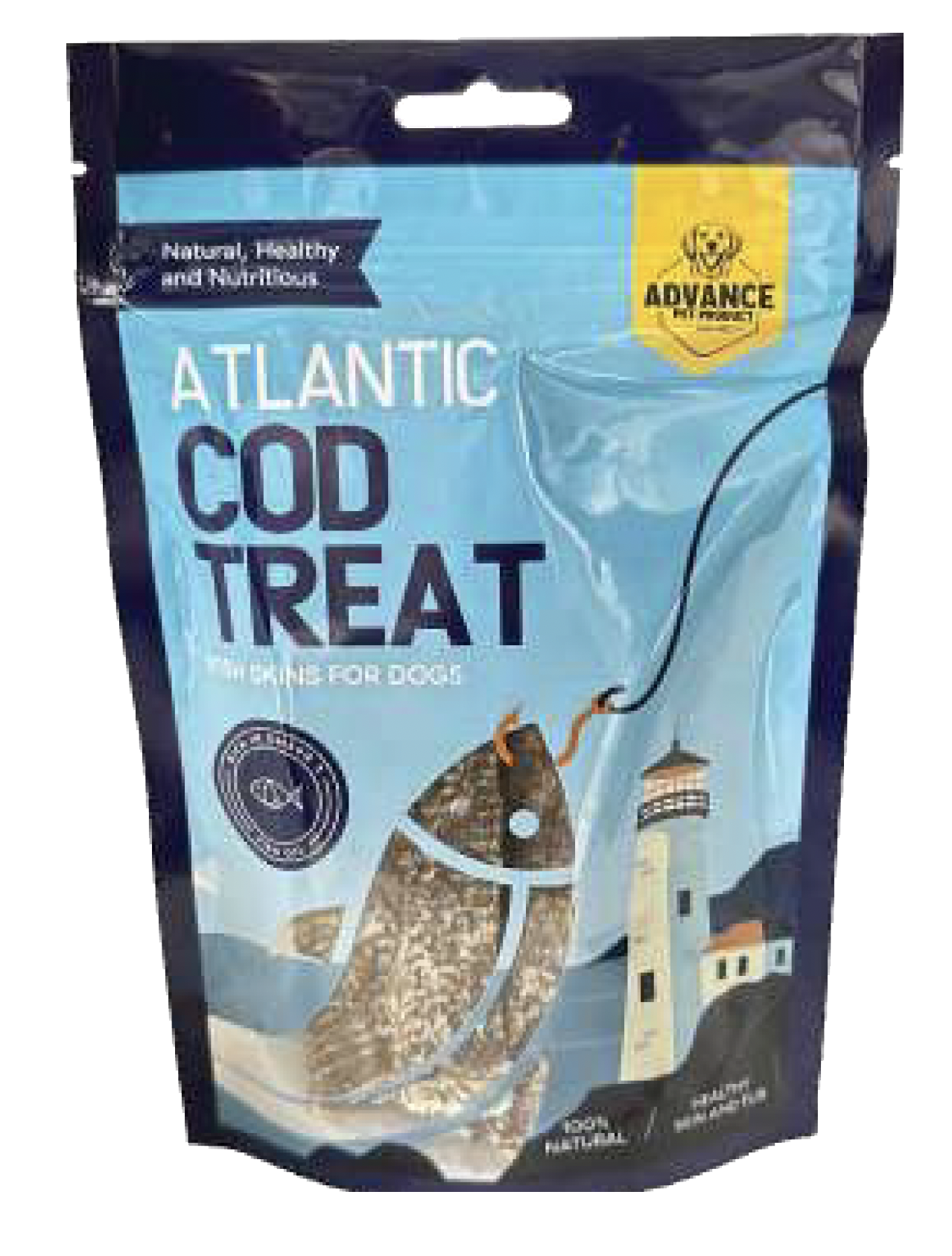 Wild Caught Atlantic Cod Skin Treats – Crunchy, Omega-Rich Chews for D ...